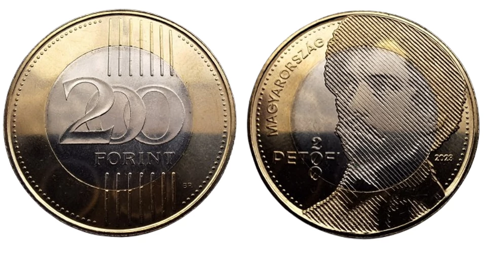 2023 200 forint emlékérme 200 éve született Petőfi Sándor - Forint ...